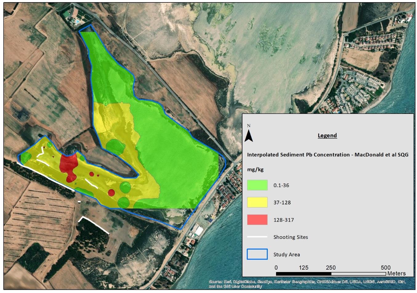 Lake Soros, at Larnaka Salt Lake, is full of lead shot, new study shows ...